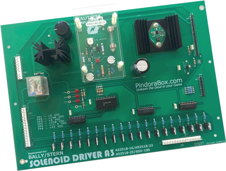 Bally/Stern Solenoid Driver Board - PindoraBox
